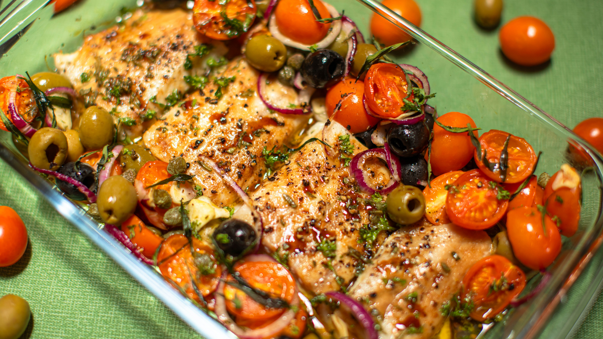 Mediterranean Baked Fish Fillet – CÓCOES